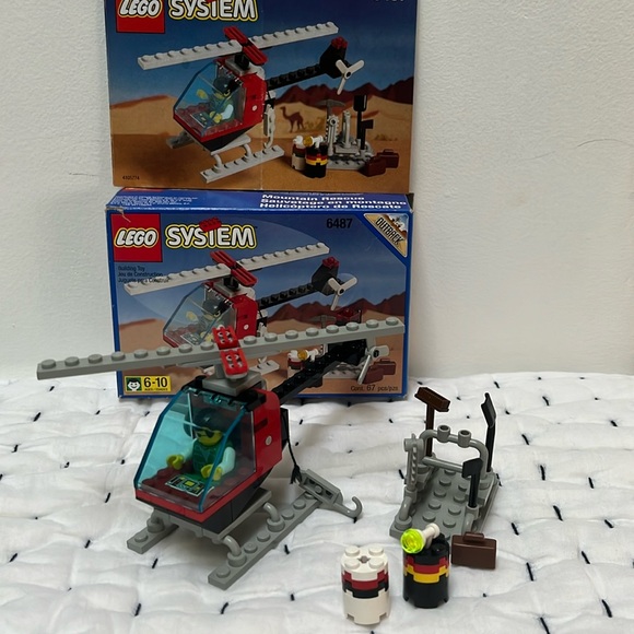 Lego | Toys | Vintage 997 Lego Mountain Rescue Set | Poshmark